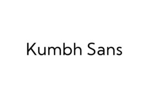 Kumbh Sans Font Free Download - Font Sonic