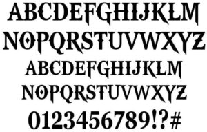 God of War Font Free Download - Font Sonic