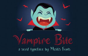 Vampire Bite Font Free Download - Font Sonic